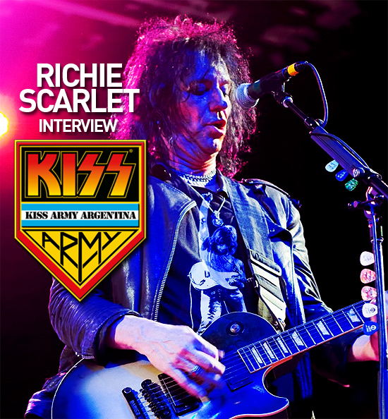 Richie Scarlet: "La demanda que tuvimos para ir a la Argentina, hace ...