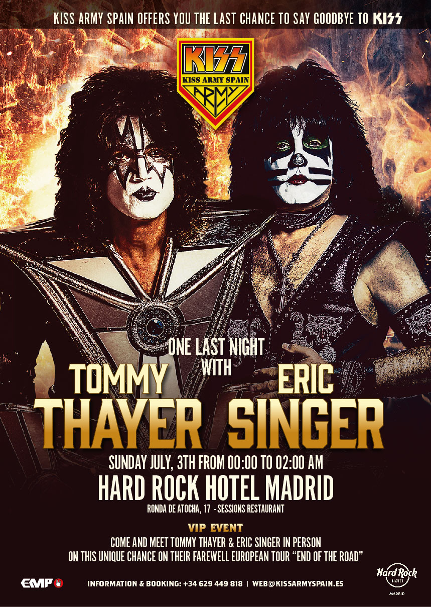 ENJOY ONE LAST NIGHT WITH TOMMY THAYER & ERIC SINGER AT AN EXCLUSIVE ...