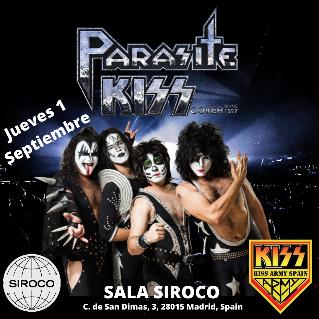 KISS ARMY SPAIN CELEBRA CON KISS PARASITE EL SHOW EN MADRID EL PROXIMO ...