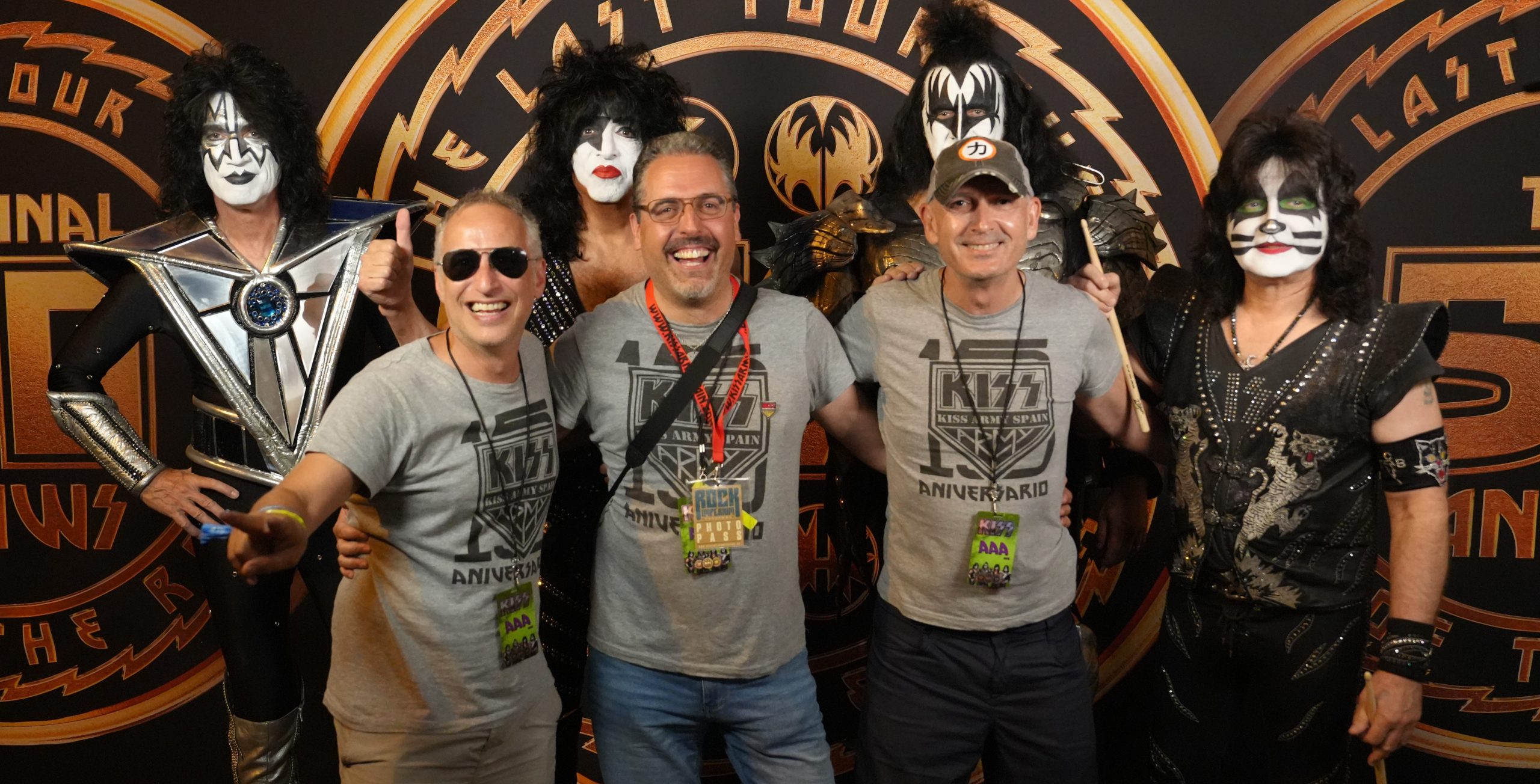 KISS ARMY SPAIN SE DESPIDE DE KISS EN EL ÚLTIMO CONCIERTO EN ESPAÑA DE ...
