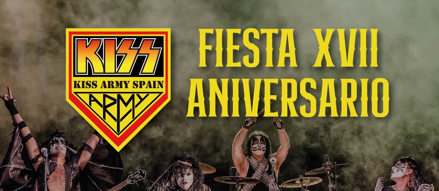 KISS ARMY SPAIN FIESTA XVII ANIVERSARIO JUNTO A KISS OF DEATH EN ...